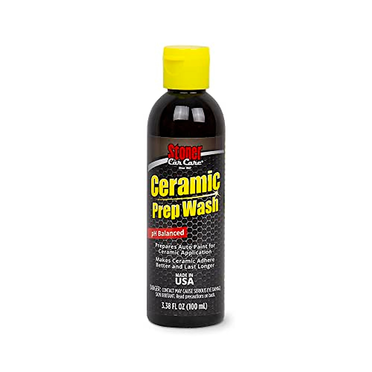 Stoner Car Care 91110 3.38-Ounce Ceramic Prep Wash Prepares Automotive Paint Surface Removes Sealants, Waxes, Glazes, and More, Pack of 1