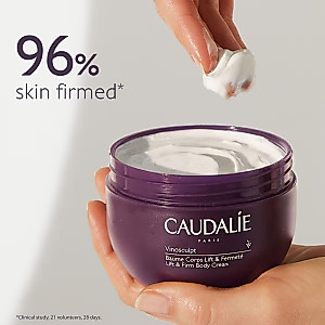 Caudalie Vinosculpt Lift & Firm Body Cream, Smoothing, Toning and Firming, with Shea Butter, 8.4 oz