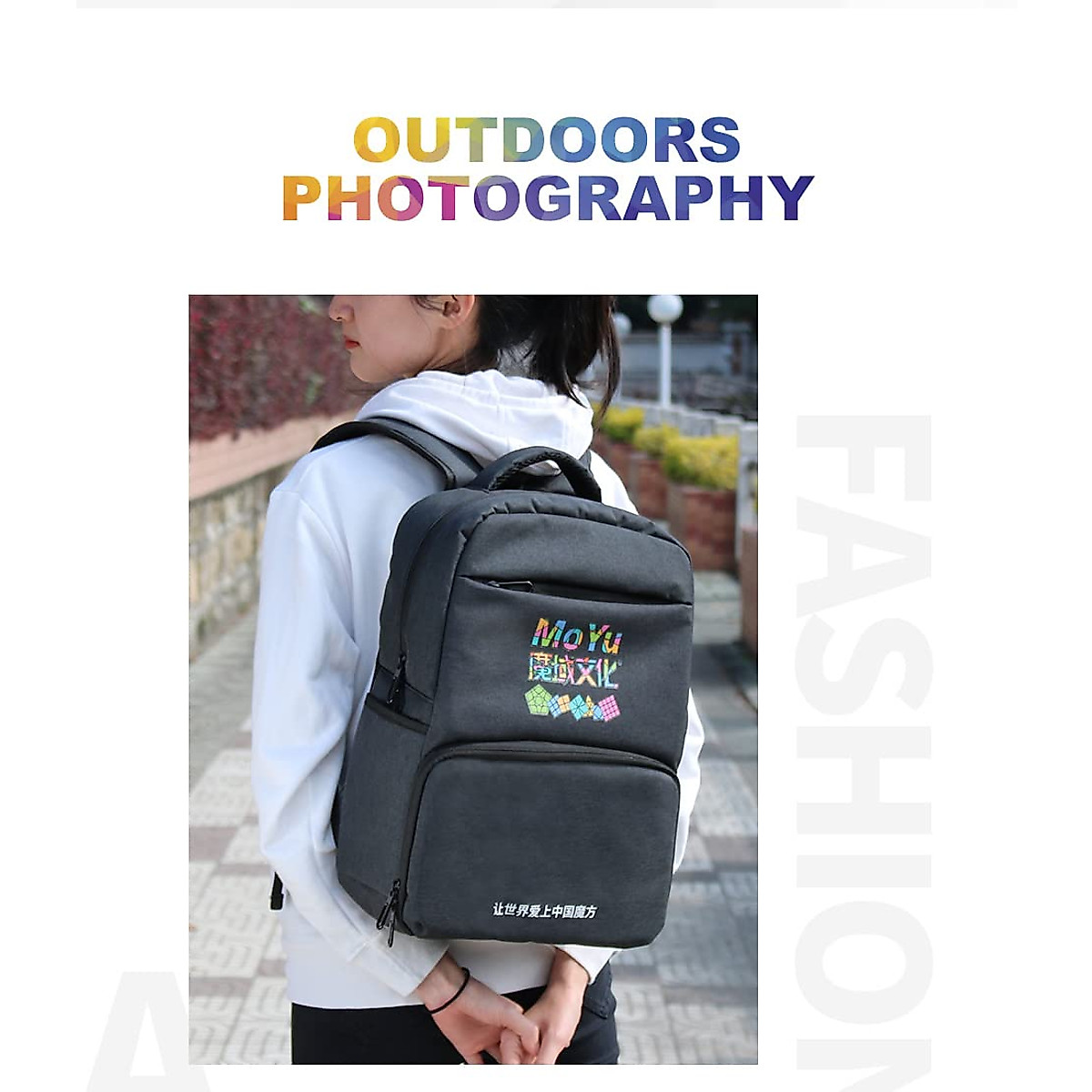 MoYu large capacity backpack magic cube storage bag children school bag