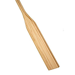 Seachoice 6 Ft. Wood Oar, New Zealand Pine Construction, 21-1/4 in. X 4-5/16 in. Blade, Comfort Grip, Clear Finish