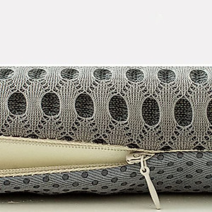 HYZXK Seat Cushion with Non-Slip Cover 100% Memory Foam,Seat Cushion for Back Pain with Ergonomic Design,- Perfect for Office Chair Car Wheelchair Travel,Orange,45x45cm