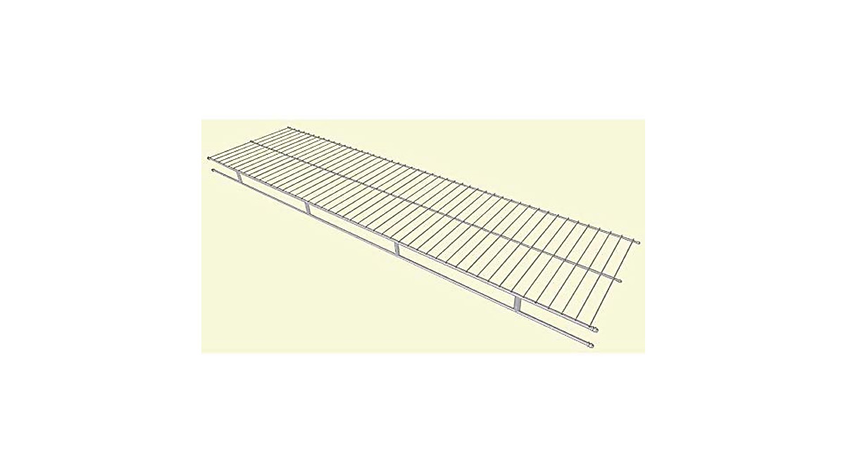 ClosetMaid 1361 Wire Shelf & Rod - Customizable Storage