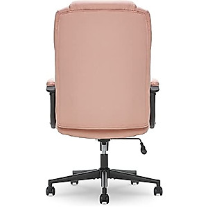 Serta Style Hannah II Office Chair, Harvard Pink Microfiber