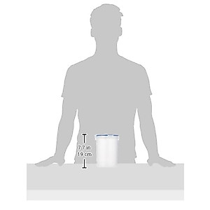 LOCK & LOCK 61-Fluid Ounce Round Food Container, Tall, 7-1/2-Cup