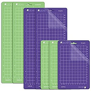 NICECHO Cutting Mat for Cricut Joy Machine, 4.5” X12” 4.5”X6.5” StandardGrip/StrongGrip Mats, Variety Adhesive Cutting Mats Replacement Accessories for Cricut Joy