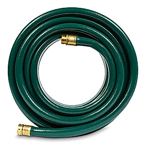 Gilmour 843501-1001 Flexogen Heavy Duty Watering Garden Hose 3/4in x 50 Feet, Green