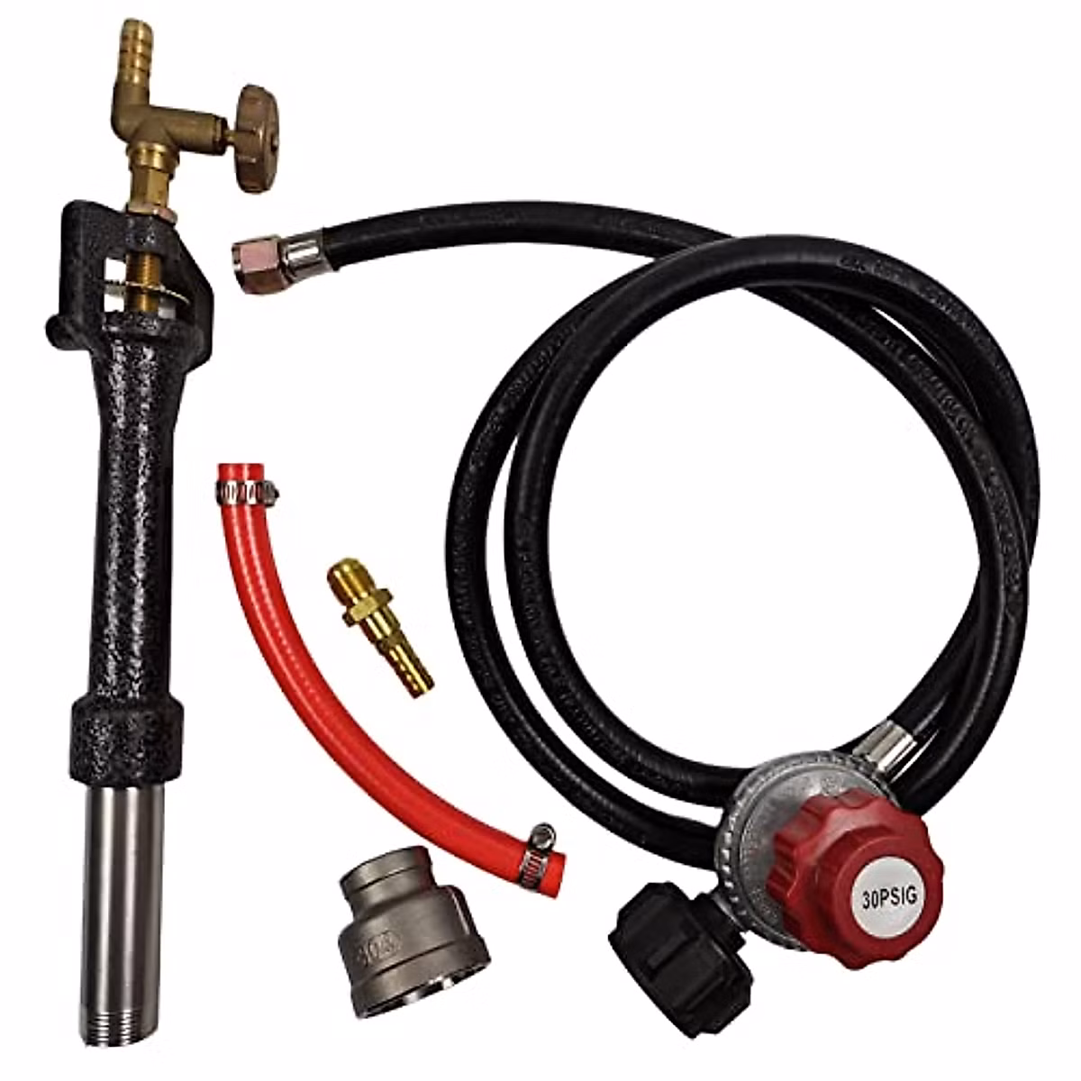 Gas Forge Burner with Regulator Propane Gas Metal Metling Furnace