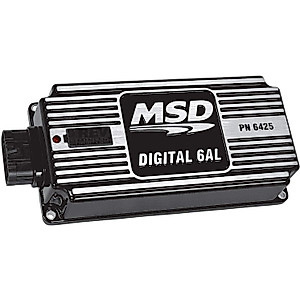 MSD Digital 6AL Ignition Control Box, Black, Part #MSD-64253, 11,000 RPM Range