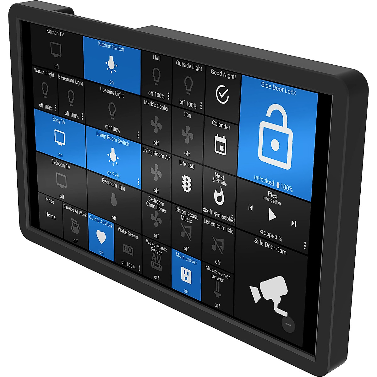 Wall Mount Kit for Lenovo Tab M8 HD 8" Tablet - Black