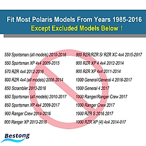 Primary Drive Clutch Puller compatible with Polaris All Models: RZR, Ranger, Sportsman, General, Scrambler, Worker, Xpedition, Trail Boss (Refer to Fitment) - ATV, UTV, Snowmobiles - Replaces 2870506
