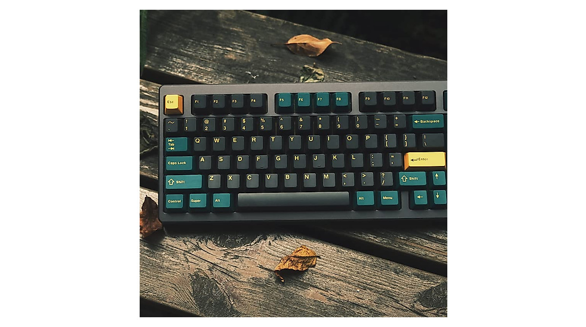Akko MARRS Green 184-Key Keycaps Set for Gamers