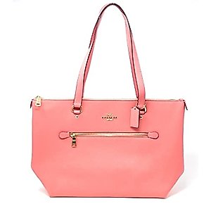 COACH Women's Gallery Tote in Crossgrain Leather (Taffy)