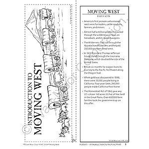 History Pockets: Moving West, Grades 4-6+