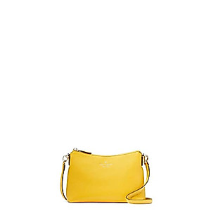 Kate Spade Bailey Textured Leather Crossbody Bag Purse Handbag (Sunflower Field)