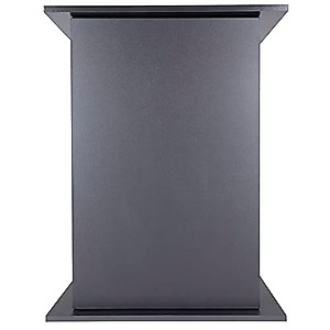 Aqueon Black Pedestal Aquarium Stand, 24" L X 24" W, 24 in