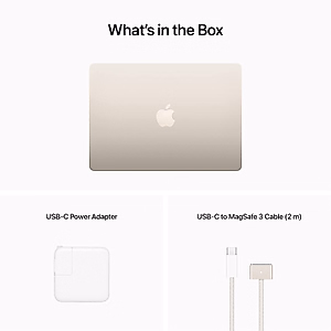 2022 Apple MacBook Air Laptop with M2 chip (13.6-inch Liquid Retina Display, 8GB RAM, 512GB SSD Storage) Starlight (Renewed)