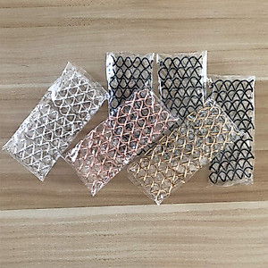 60Pcs Spiral Hair Pin Messen Bobby Hair Pins Spin Pins Non-Scratch Round Tips Twist Screw Hair Pin (Black/Silver/Gold/Rose Gold)