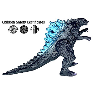 TwCare Set of 8 King Kong vs Godzilla Toys Movable Joint Action Figures King of The Monsters Birthday Dinosaur Kid Gift Cake Toppers