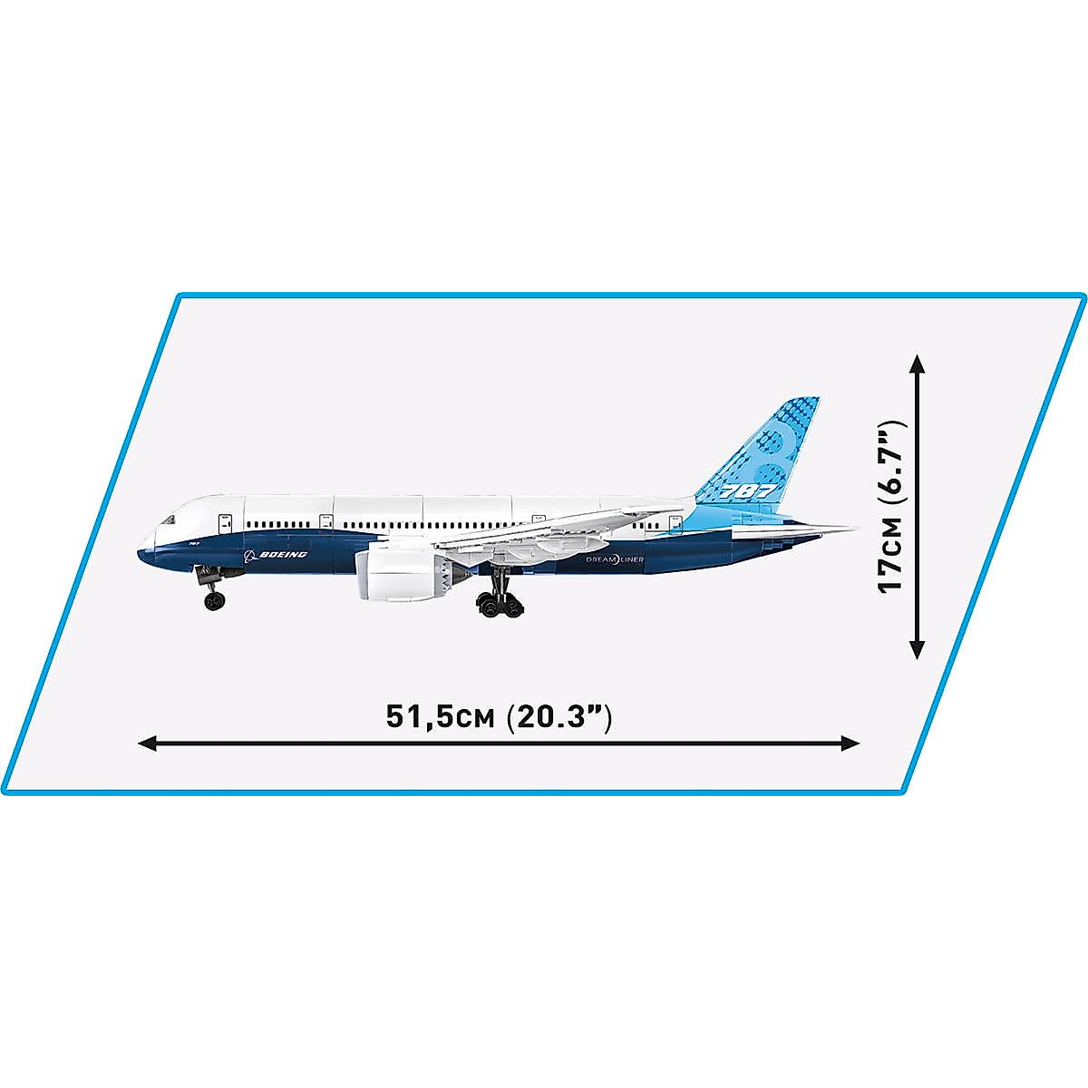 COBI Boeing 787-8™ "DREAMLINER™ Plane
