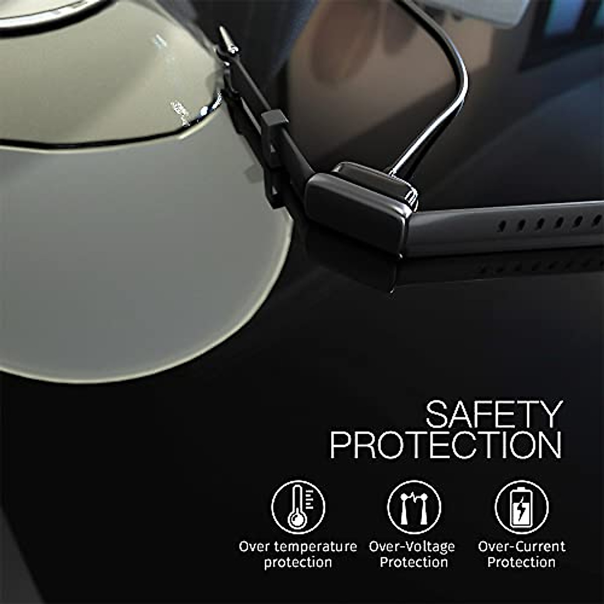 AWINNER Compatible with Fitbit Charge 5/Luxe Charger Cable,Replacement USB Charging Dock Stand for Fitbit Luxe Smart Watch