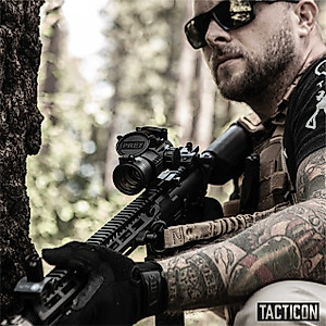 Tacticon™ Predator V1 Red Dot Green Dot Sight | Combat Veteran Owned Company | Absolute Co-Witness | Waterproof Fog Proof Optic | Tactical Rifle AR 15 Accessories