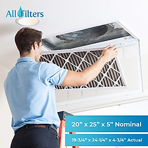 20x25x5 MERV 11 Trion Air Bear Supreme 2000 259112-102 Aftermarket Filters (2 Pack)