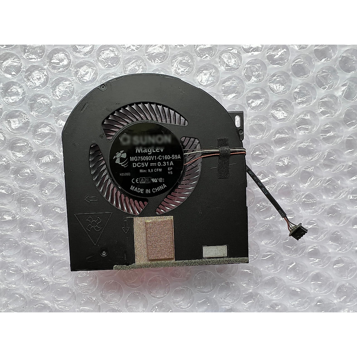 Fan for Dell Precision 7530 CPU Gpu Cooling Fan Dual Fan PR6WV 1209N CN-0PR6WV CN-01209N