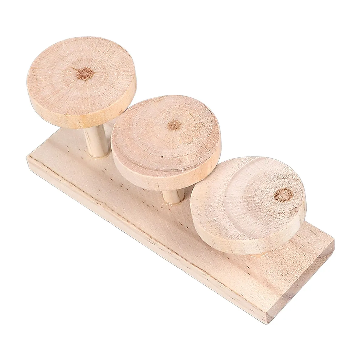 Hamster Platform Toy, Small Pet Wooden Platform Rat Climbing Chew Toy Rodent Ladder Bridge Wooden Hamster Playground Platform for Cage Accessories