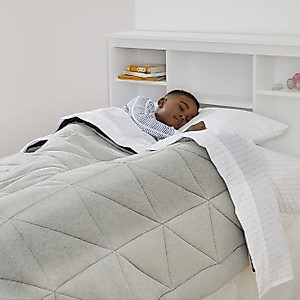 Summer Infant Soft & Secure Bedrail Bumper, Twin, White