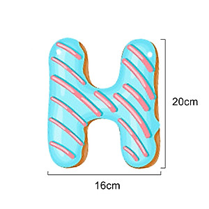 BIEUFBJI Donut Happy Birthday Banner Donut Party Decorations Donut Theme Birthday Party Kids Birthday Baby Shower Wall Decoration