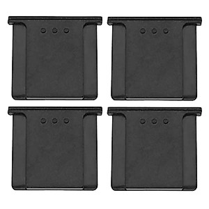 Micro Traders 4PCS Hot Shoe Cover Compatible with Fujifilm GFX 50S X-PRO1 X-PRO2 X-H1 X-T1 X-T2 X-T10 X-T20 X-E1 X-E2 X-E2s X-E3 X-T100 X-A1 X-A2 X-A10 X-A5 X10 X30
