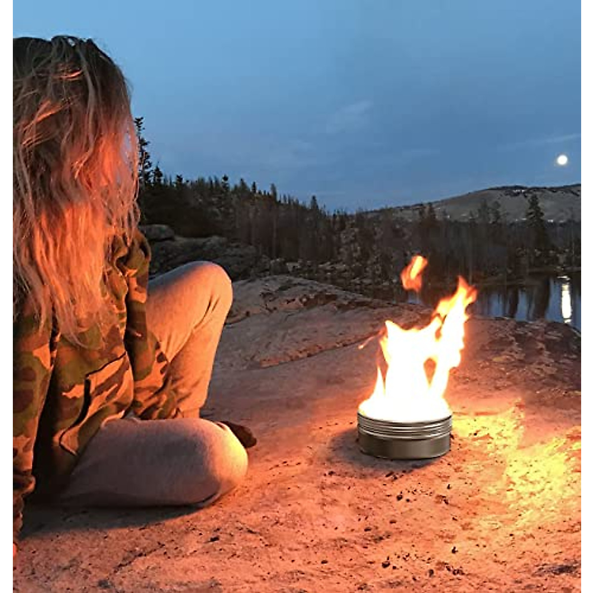 4 Pack Portable Campfire,New Portable Fire Pit for Camping, Smores, Cooking, and Picnics,Portable Outdoor Fire Pit and Convenient Campfire