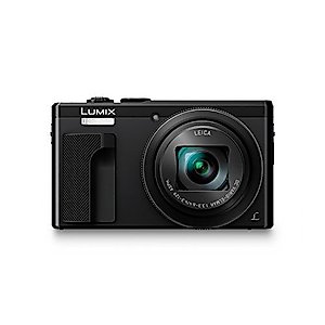 Panasonic Lumix DMC-Zs60 Camera, 18 Megapixels, 1/2.3-Inch Sensor, 4K Video, WiFi, Leica DC Lens 30X F3.3-6.4 Zoom (Black) (International Model) No Warranty
