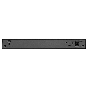 NETGEAR 8-Port Gigabit Ethernet PoE Network Switch, Hub, Internet Splitter (GS108LP) - with 8 x PoE+ @ 60W Upgradeable, Desktop/Rackmount, and ProSAFE Lifetime Protection
