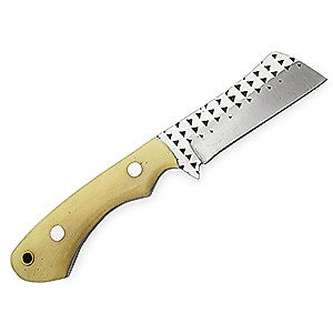 SM9 7" Fixed Blade hoof rasp Knife/Fixed Blade Knives/Cow boy Knife/Fixed Blade Knife with Sheath