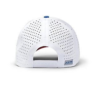 Alter Ego Running Trotter Splash RWB Flag - Durable, Lightweight, Breathable Premium Hat (RWB Flag, Medium)