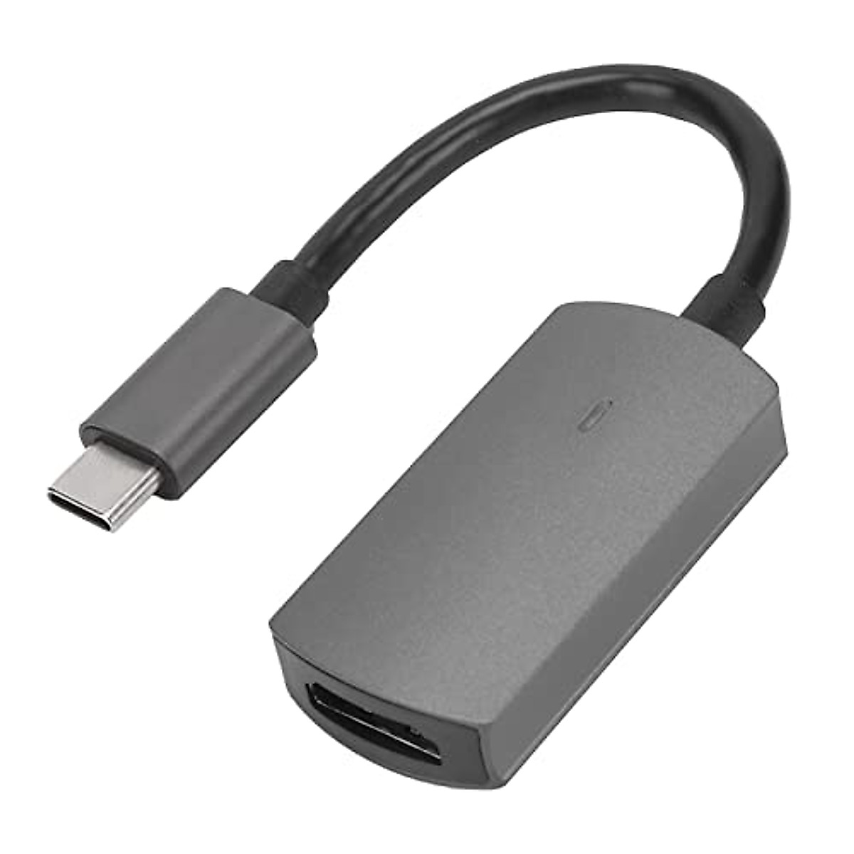 USB C to HDMI Adapter, 4K HD Multimedia Interface Adapter, Portable Aluminum Converter, Anti Interference for Cell Phones Computers