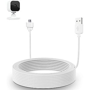 VOMENC 30ft/9m Charger Cable for Blink Mini, Power Extension USB Cable Compatible with Blink Mini Indoor Plug-in Camera Extension Cable(Blink Mini Camera is not Include)