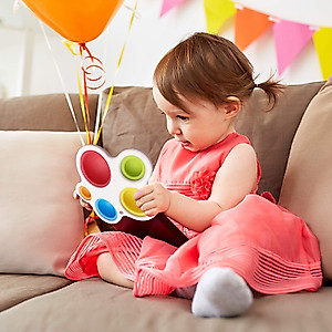 Fidget Pops Toy Gifts, Baby Toys Sensory Toy, Montessori Toys, Silicone Flipping Push Bubbles Fidget Pops it Educational Toy