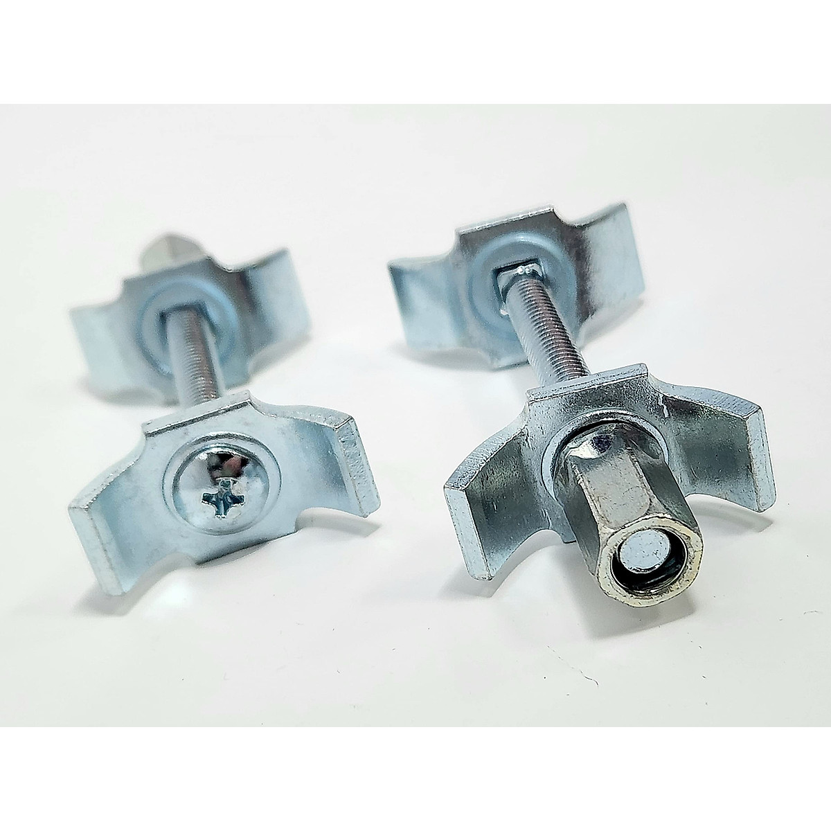 2 Pack RH10622G Joint Fastener Adjustale Countertop Bolt 3/4" to 2" Length Steel