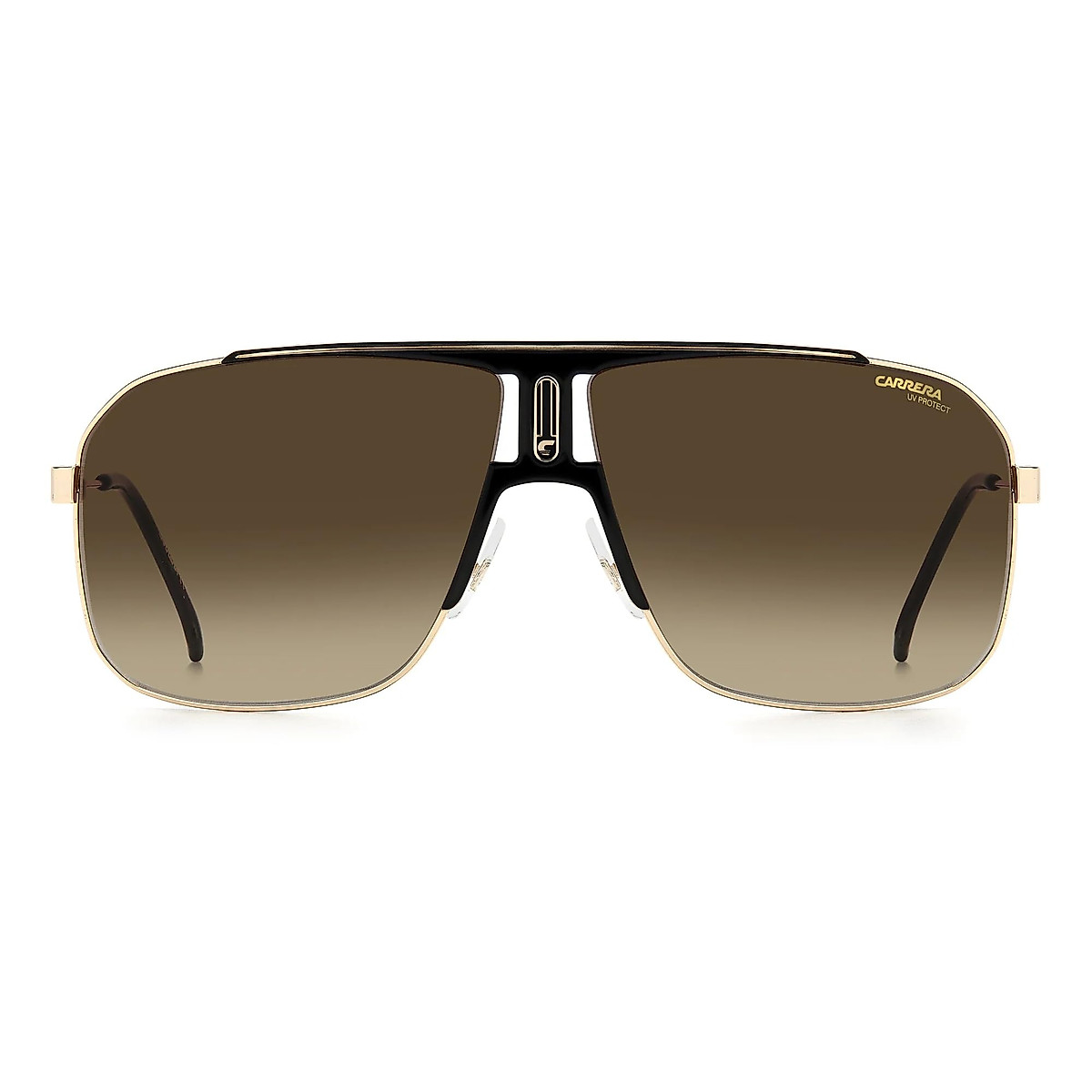 Carrera Men's 1043/S Square Sunglasses, Black Gold, One Size