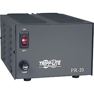 Tripp Lite PR20 DC Power Supply 20A 120V AC Input to 13.8V DC Output TAA GSA