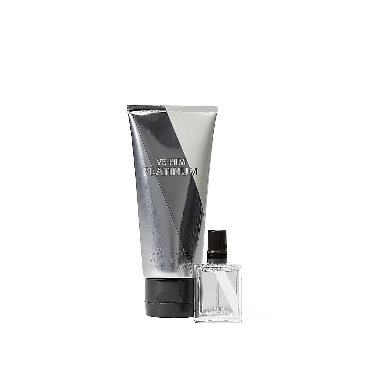 Victoria's Secret Platinum Mini Fragrance Duo Gift Set: Mini Cologne & Travel Lotion