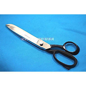 New German Heavy Duty Upholstery Sewing Dressmaking Carpet/Shear Tailor Fiber Cutting Scissors 8"+10"+12" -Long Last (Set of 3)