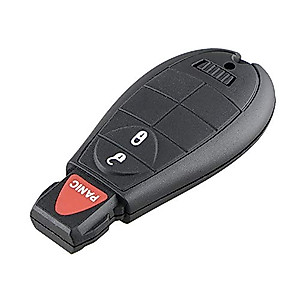 ADAURIS GQ4-53T Keyless Entry Remote Key Fob, 3 Buttons Smart Key 56046953,56046953AE, 56046953AC,56046953AG, Fits for Dodge Ram 1500 2500 3500