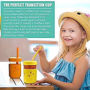 Tiny Twisterz Spill-resistant Kids & Toddler Glass Cups