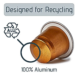 Artuzzi 120ct Flavored Espresso Pods for Nespresso Original Machines | Caramel Chocolate Vanilla Cookie Almond Hazelnut I Italian Coffee Capsules Aluminum & Recyclable