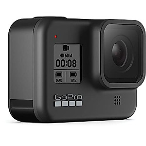 GoPro HERO8 Black Digital Action Camera - Waterproof, Touch Screen, 4K UHD Video, 12MP Photos, Live Streaming, Stabilization - with Mega Accessory Kit - All You Need Bundle
