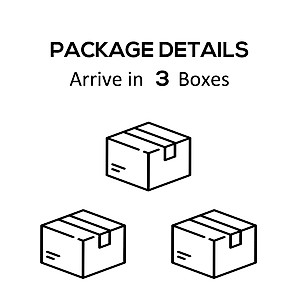 Outsunny 5-Piece Patio Furniture Set with Cushions, Outdoor PE Rattan Wicker Sofa Set, Sectional Furniture with Pillows, Glass Coffee Table for Garden, Backyard, Brown/Cream White