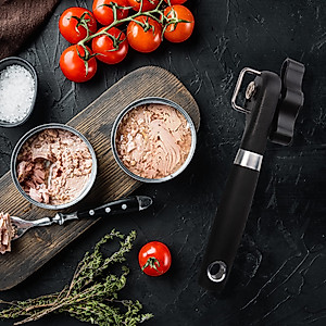 SALE-Can Opener Manual | Effortlessly Open Cans with our Smooth Edge Manual Can Opener – Heavy duty can opener with soft grip and durable Stainless Steel Design